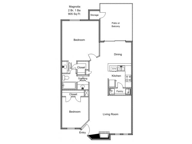 1 - 3 Bed Apartments - Check Availability | Timbers@121