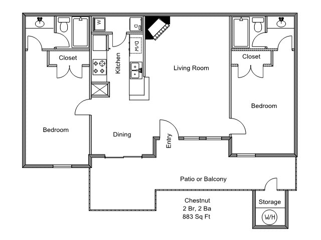 1 - 3 Bed Apartments - Check Availability | Timbers@121