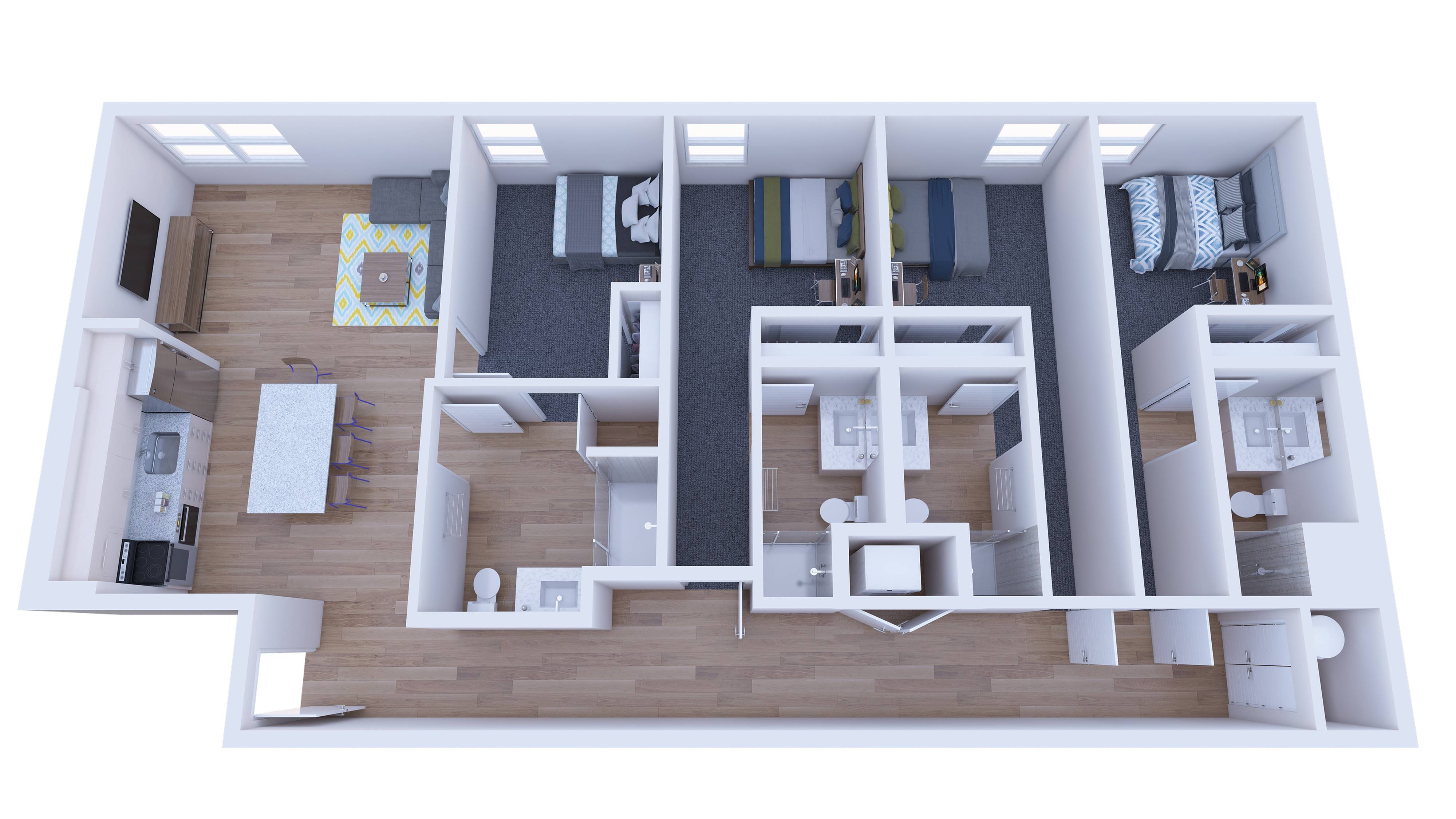 Quad House Plans