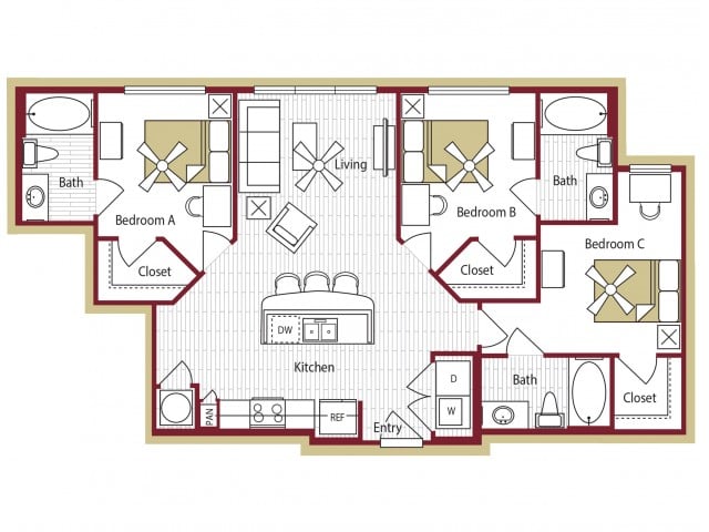 Saga Tallahassee Apartment Rentals