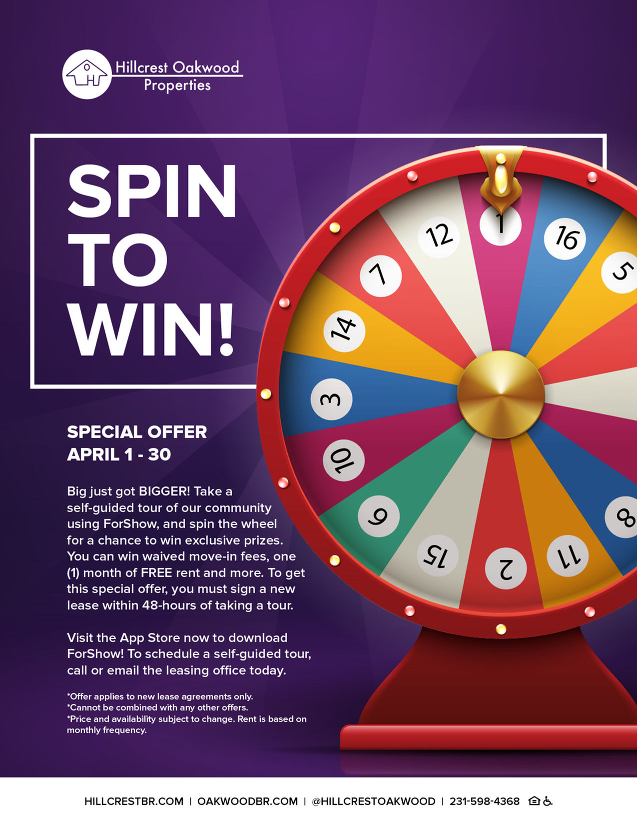 PLAY TO WIN | ENTER FOR SPECIAL SAVINGS BY APRIL 30