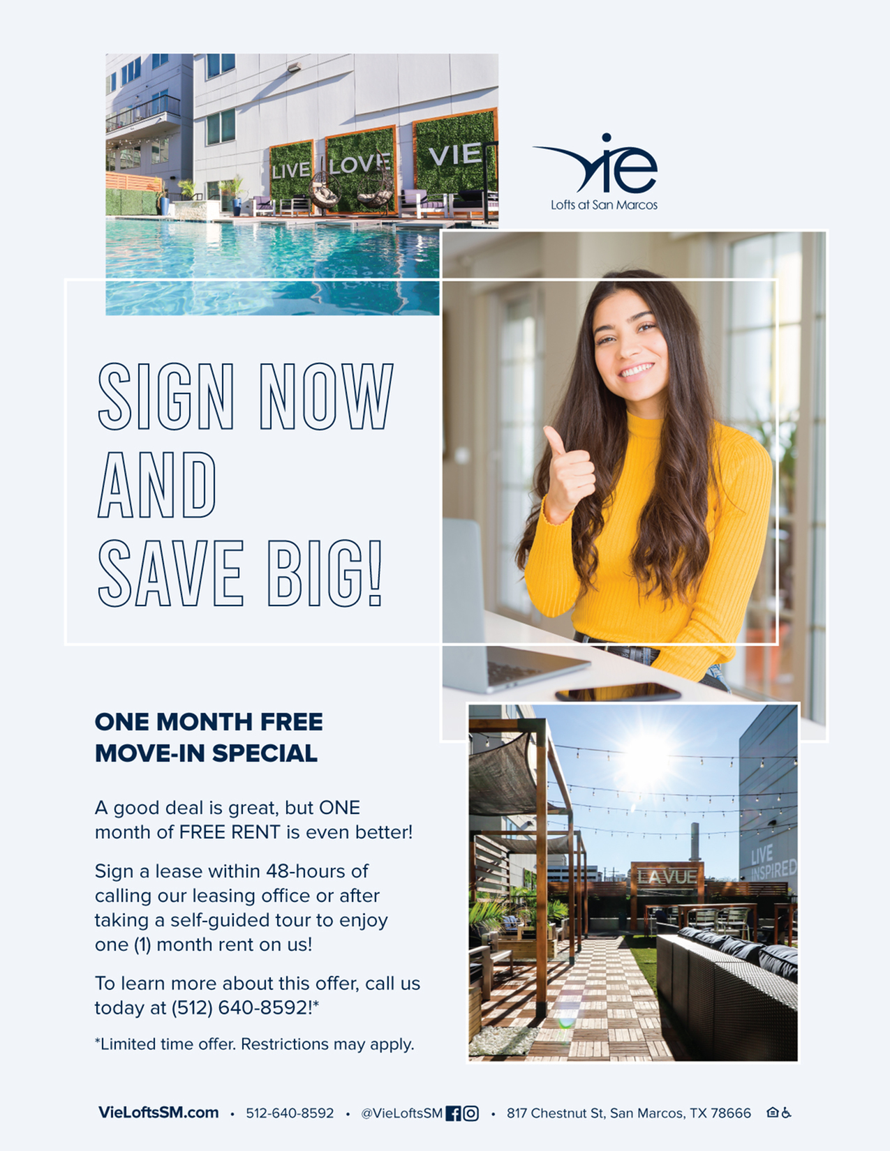 Sign Now & Save Big! One Month Free Limited Time Offer