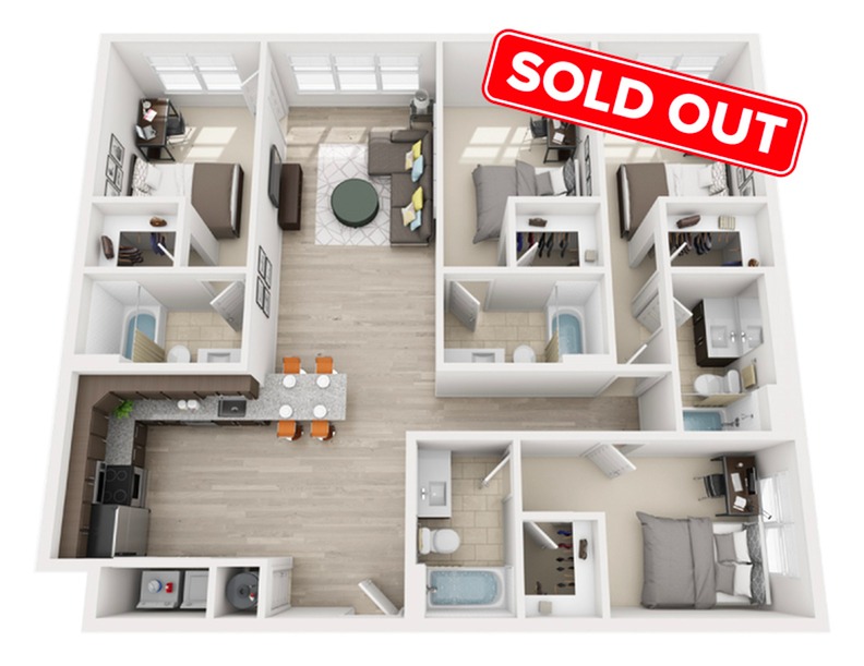 Floor Plans & Prices | Furnished Rentals | Vie Lofts | San Marcos, TX