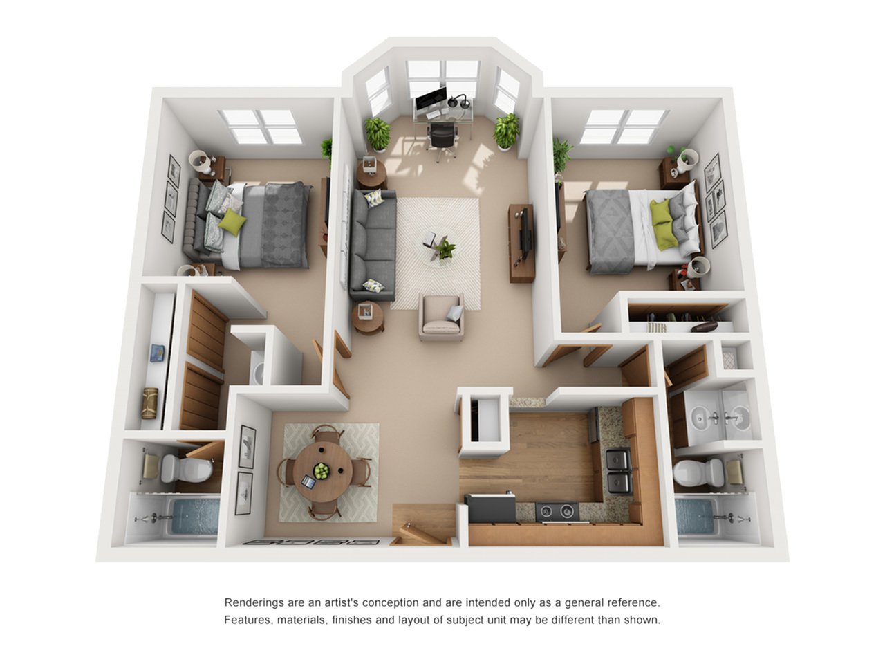 What Is A Split Floor Plan Condo Units | Viewfloor.co