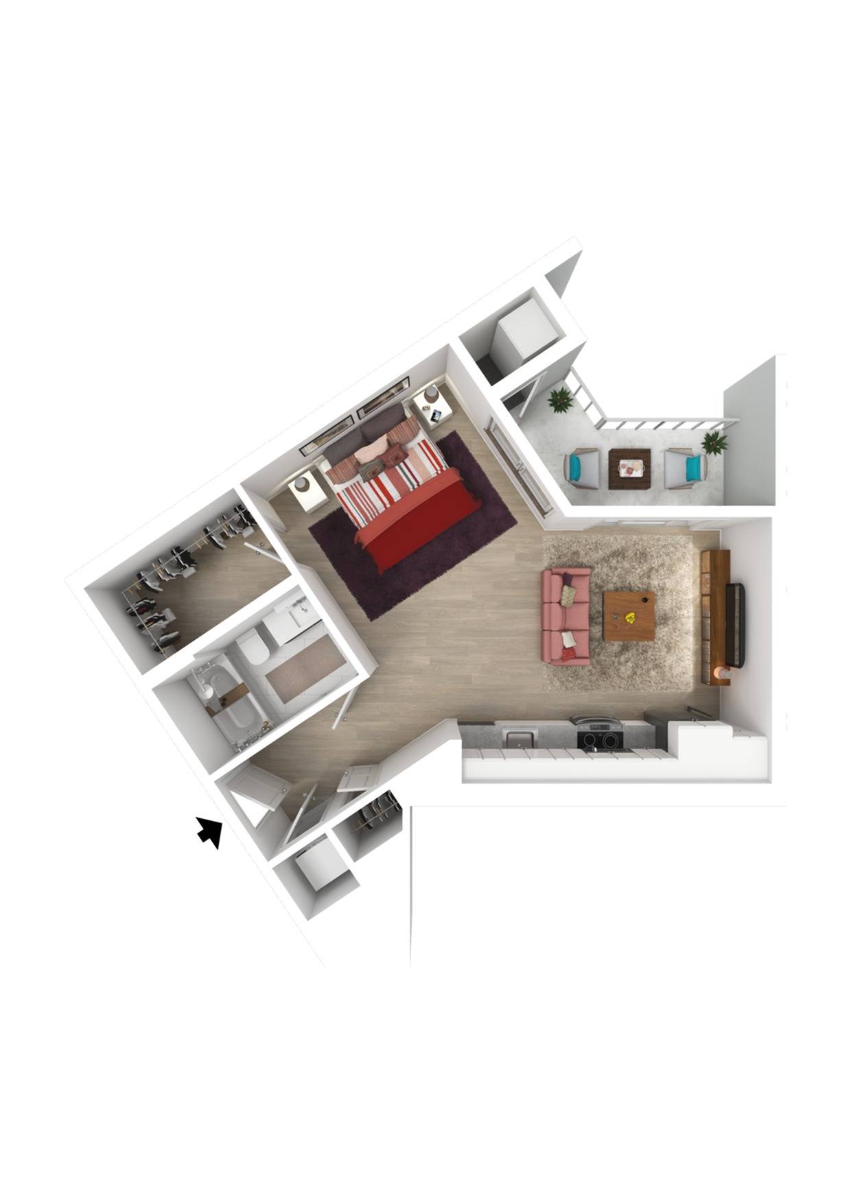 Studio - 2 Bed Apartments - Check Availability | The Remy