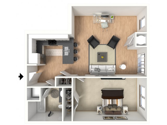 Studio - 2 Bed Apartments - Check Availability | The Remy