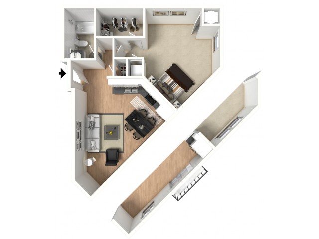 Studio - 2 Bed Apartments - Check Availability | The Remy