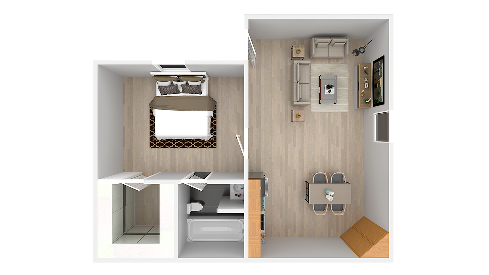 Studio - 1 Bed Apartments - Check Availability | KNC Square