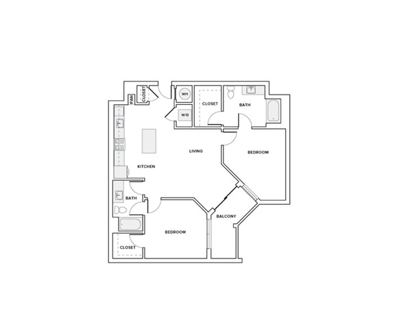 B03 | 2 Bed Apartment | Modera Germantown