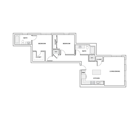 Floor Plans Modera Germantown 1-3 Bedroom Apts In Nashville