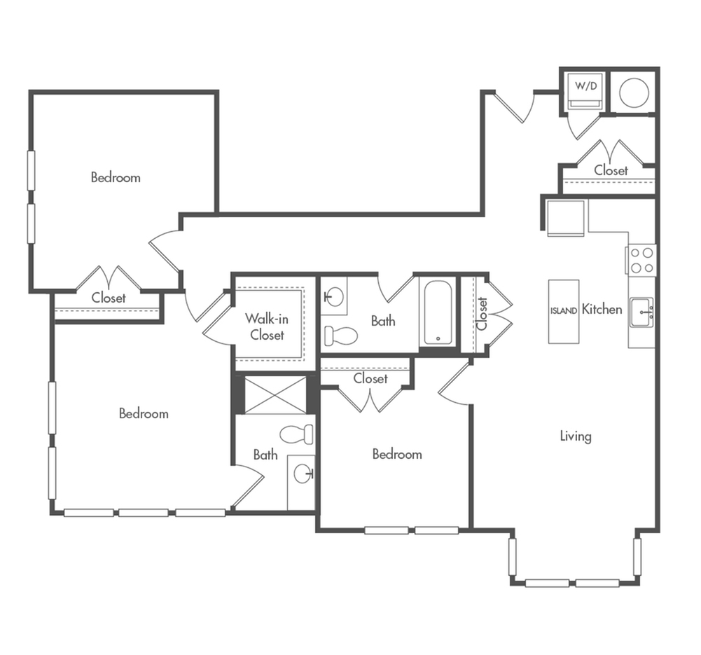 C02 | 3 Bed Apartment | Modera 55