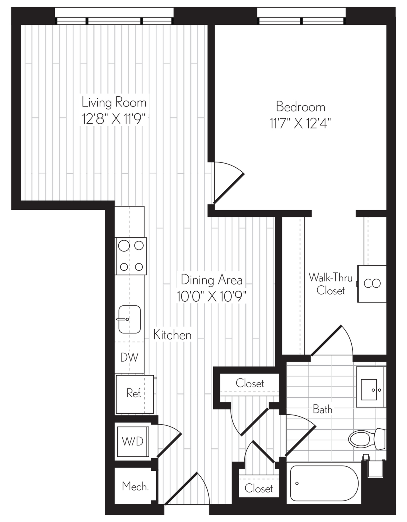 A07 | 1 Bed Apartment | Axis
