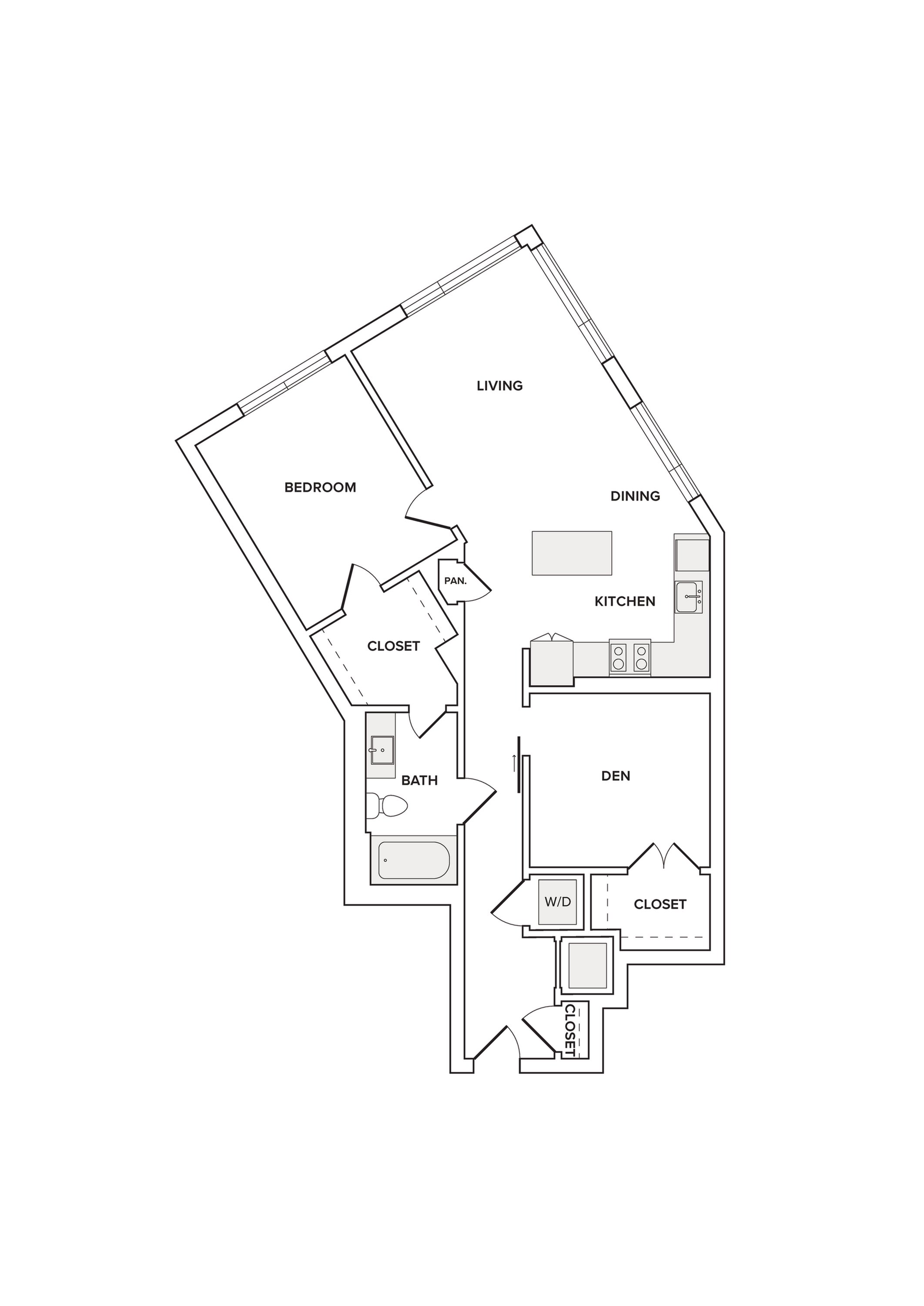Floor plans| Modera Founders Row | 1-2 & Studio Apartments In Falls ...