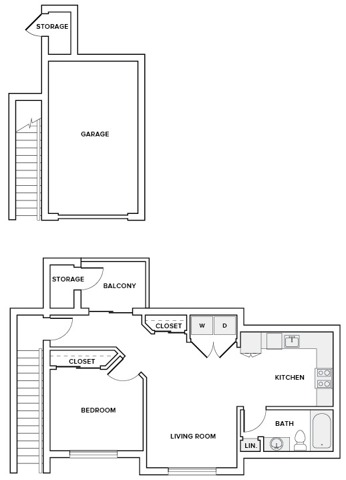 A01 | 1 Bed Apartment | Modera Lacey