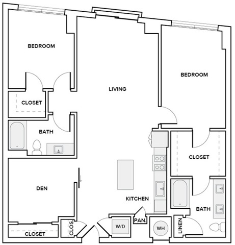Floor Plans Modera Clarendon Apartments Arlington, VA