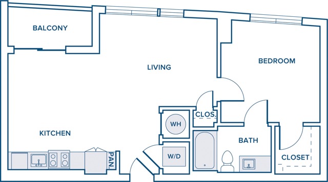 Floor Plans | Modera Gulch Apartments Nashville, TN