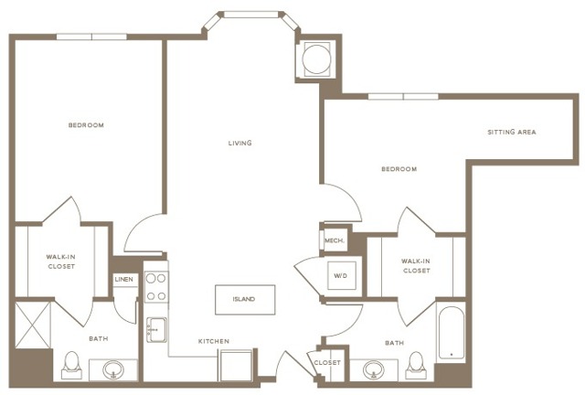 1 & 2 BR Apartments in Natick | Modera Natick Center