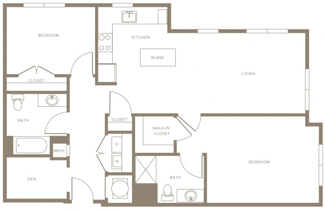 1 & 2 BR Apartments in Natick | Modera Natick Center