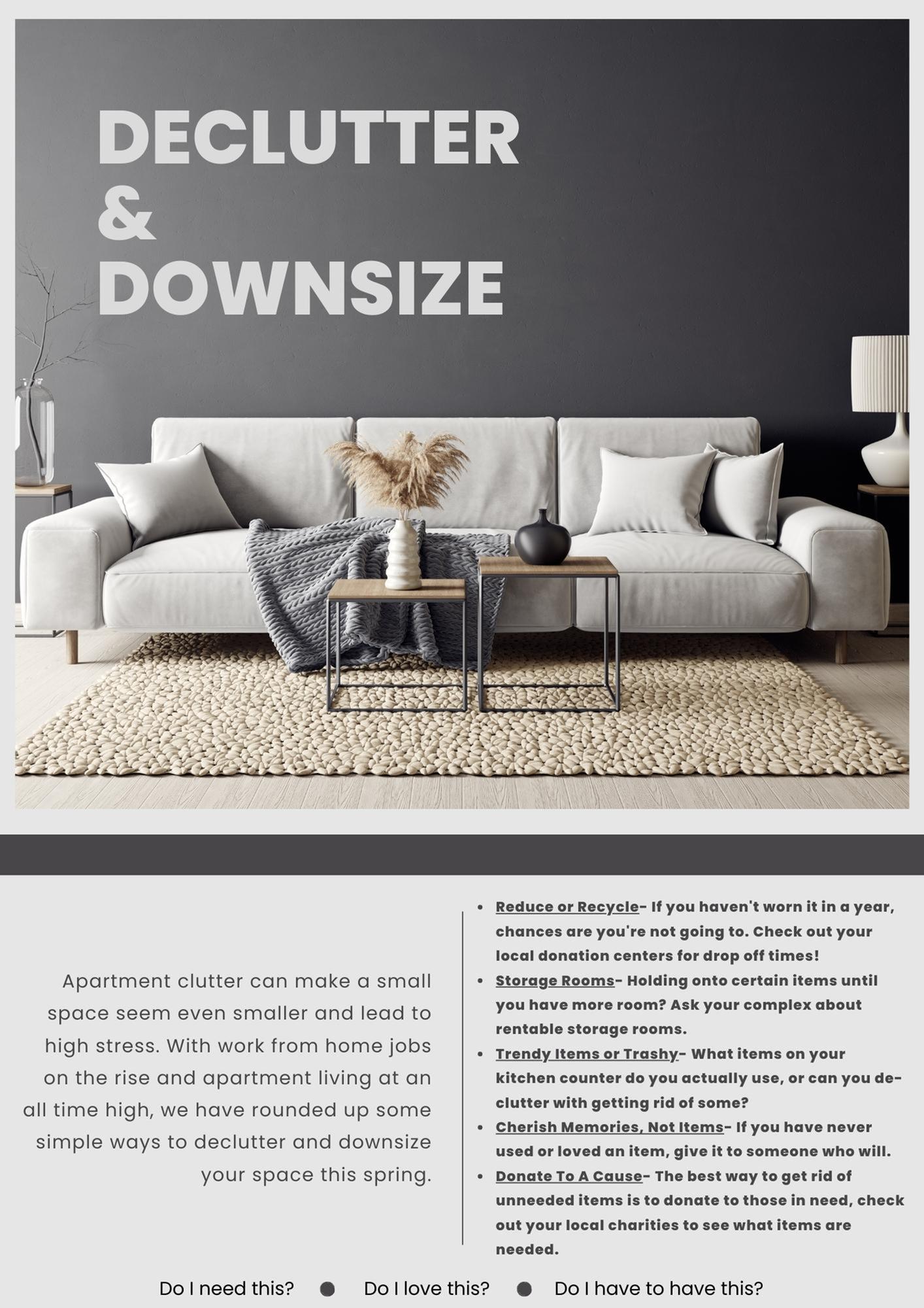 How To Declutter This Spring