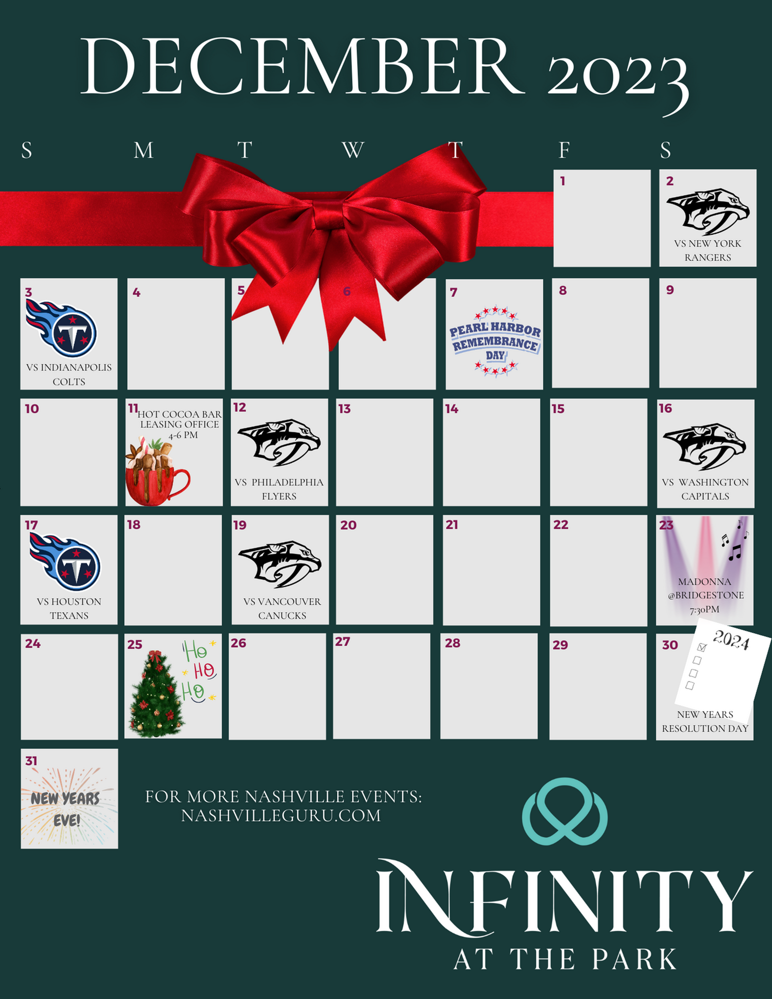 Infinity at the Park