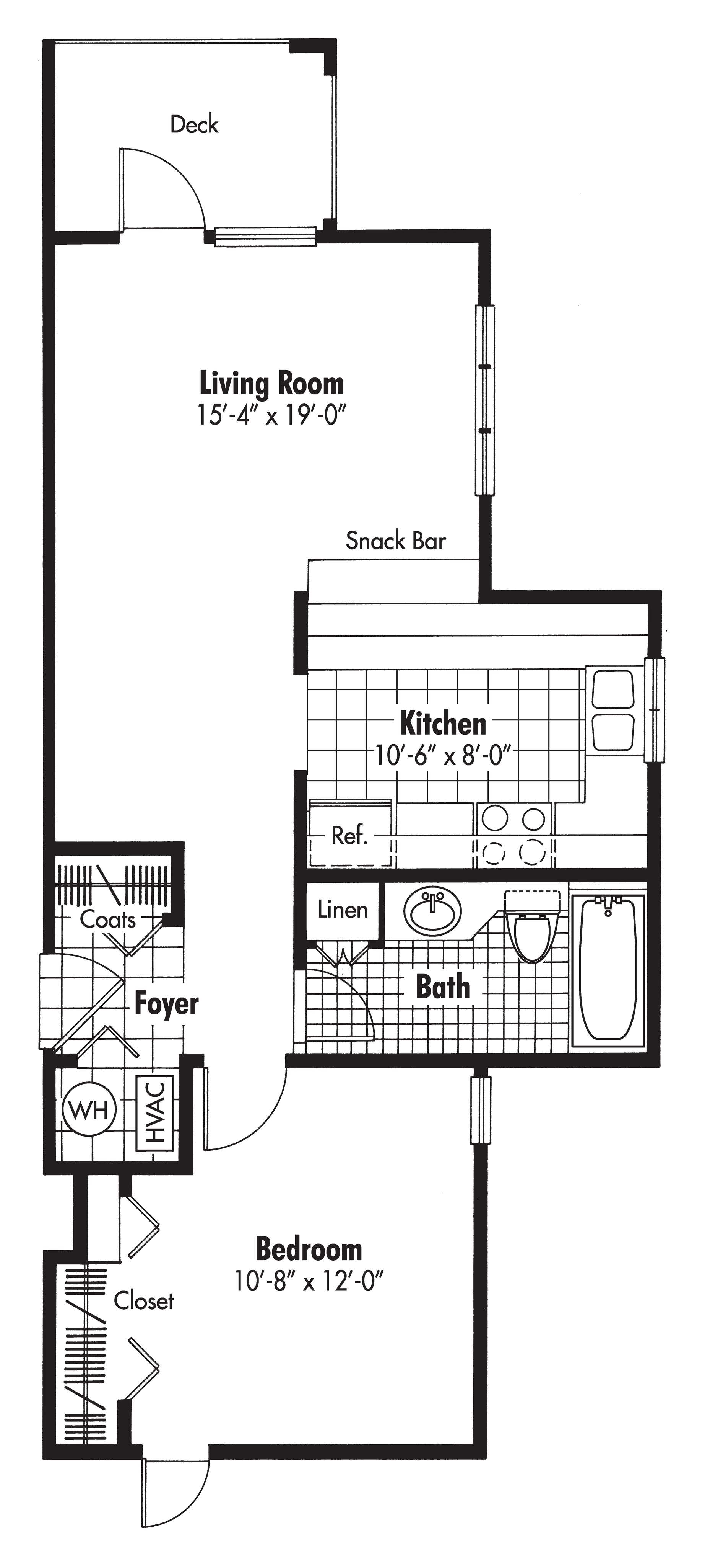 1 - 2 Bed Apartments - Check Availability | Harbour Ridge Apartments