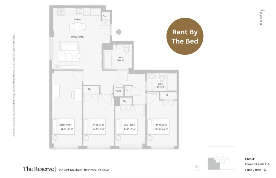 Floor Plans Availability - The Reserve Luxury NYC Apartment Living
