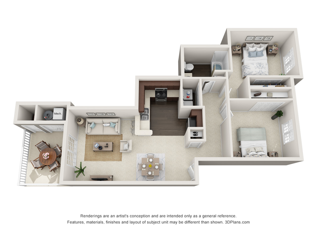 1 - 3 Bed Apartments - Check Availability | Timberview