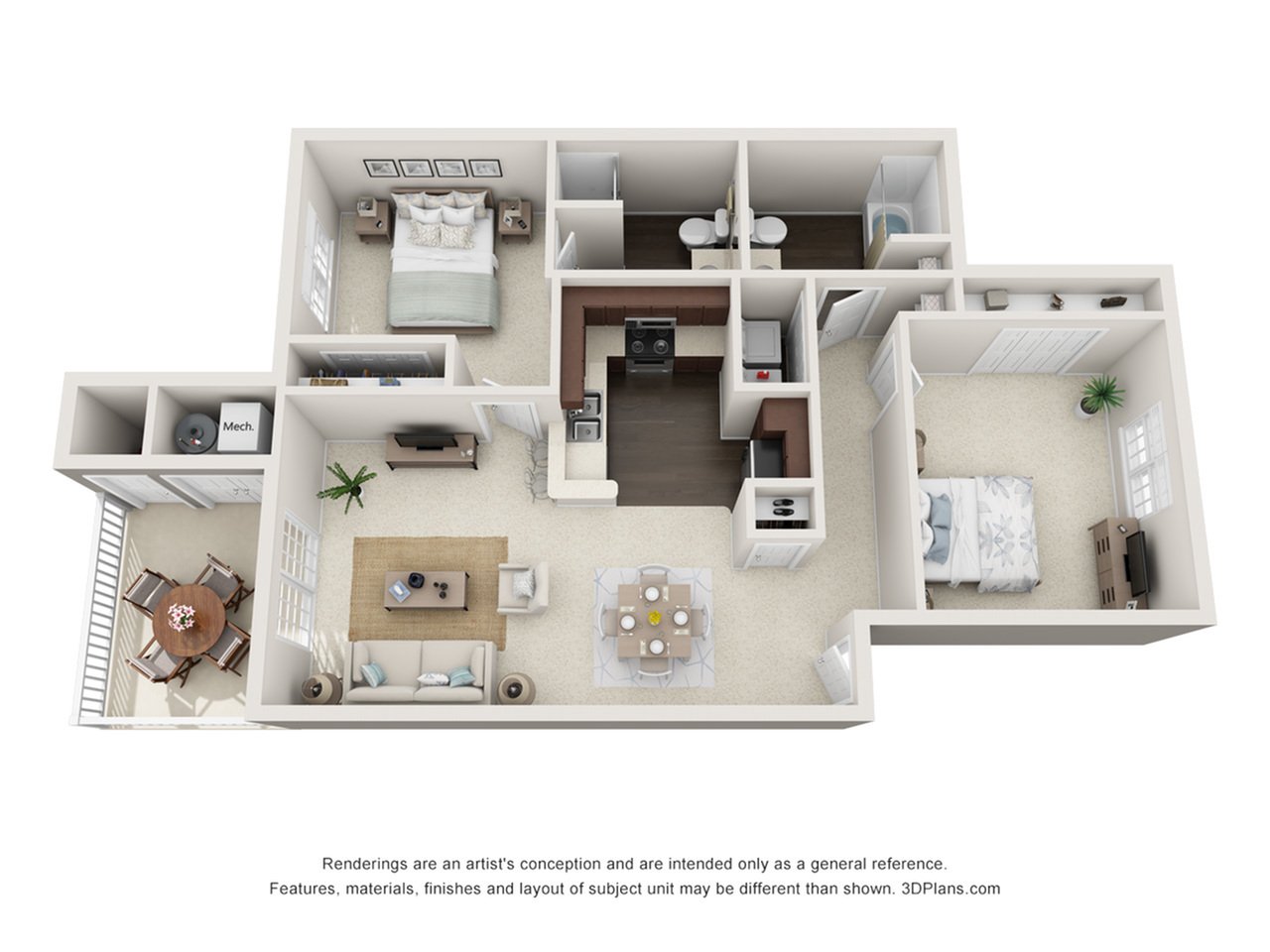 1 - 3 Bed Apartments - Check Availability | Timberview