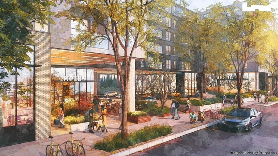 First look: Images of large Wedgwood development on former QFC site emerge