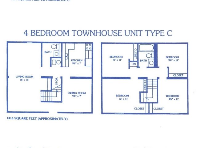Town House Type C | 4 Bed Apartment | Southmoor Hills