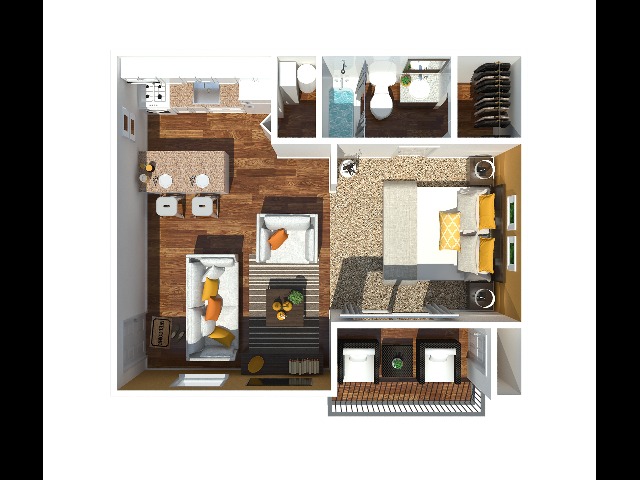 Studio - 3 Bed Apartments - Check Availability | Copper Pointe