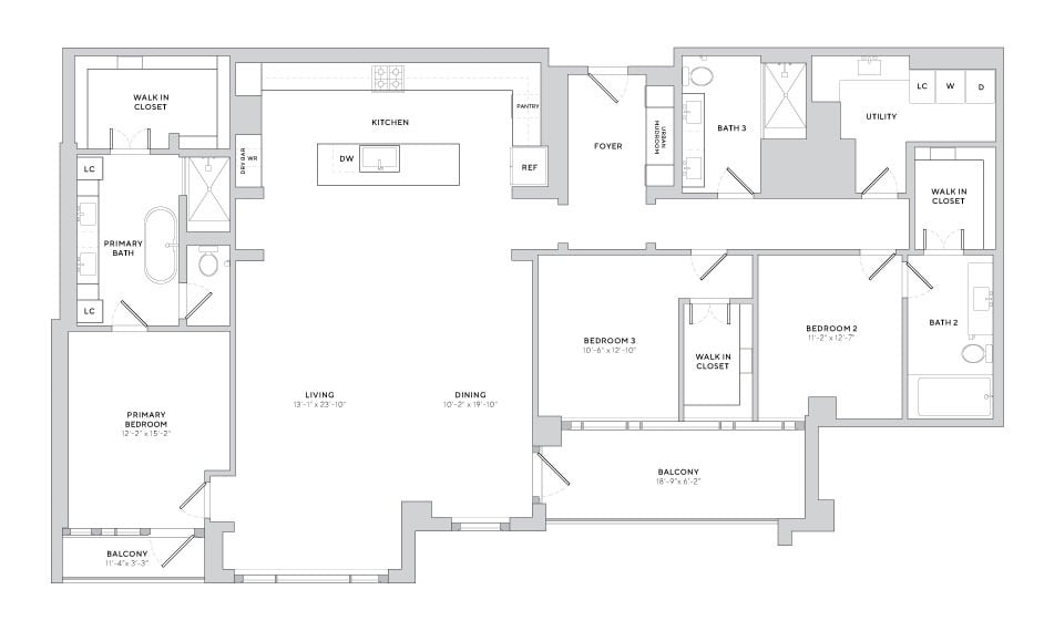 Studio, 1 & 2 Bedroom Apartments Uptown Dallas | Maple Terrace Residences