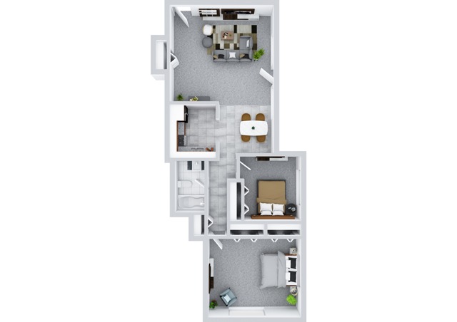2 - 3 Bed Apartments - Check Availability | Countryside Estates ...