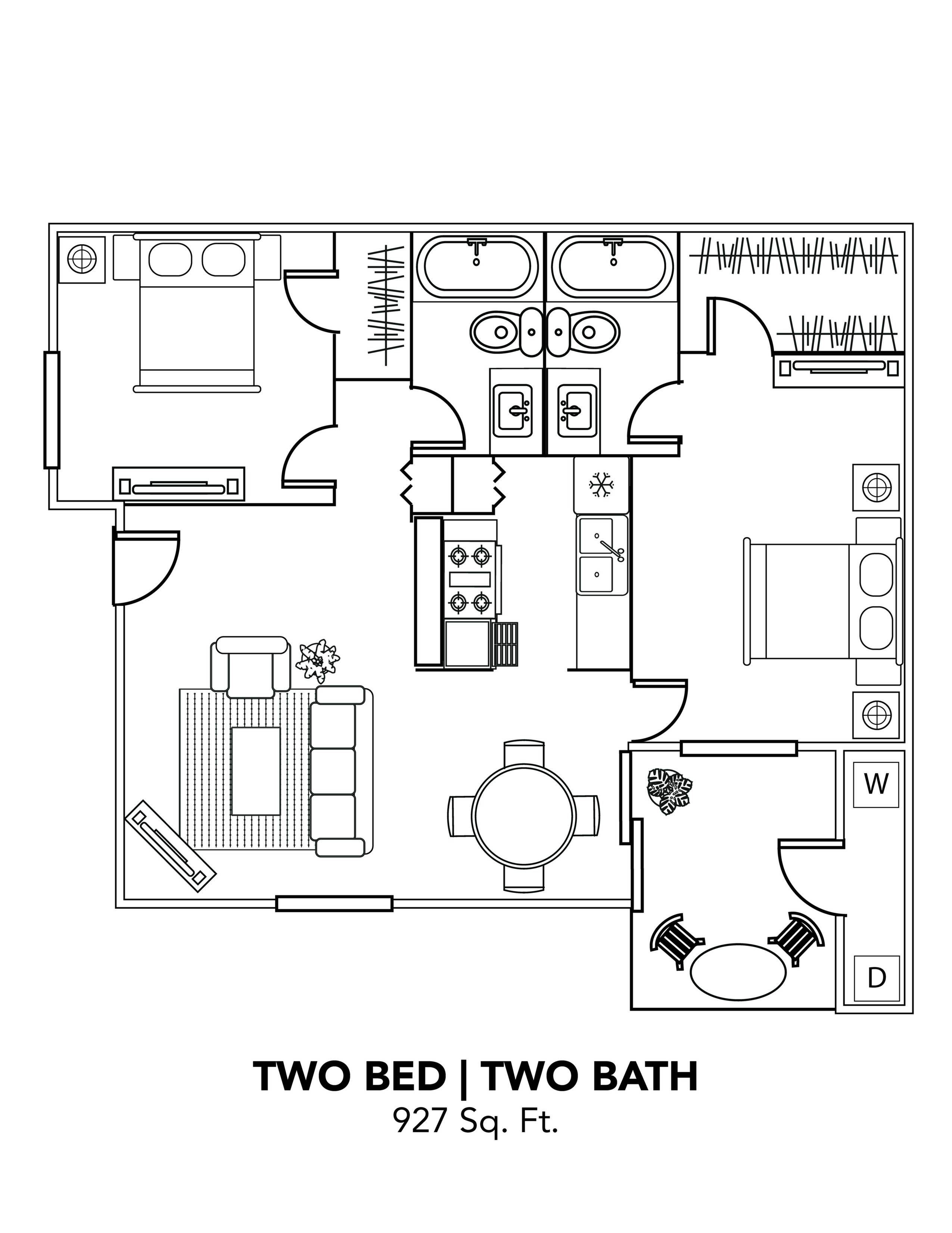 Studio - 2 Bed Apartments - Check Availability | Mia LXMI Westchase West