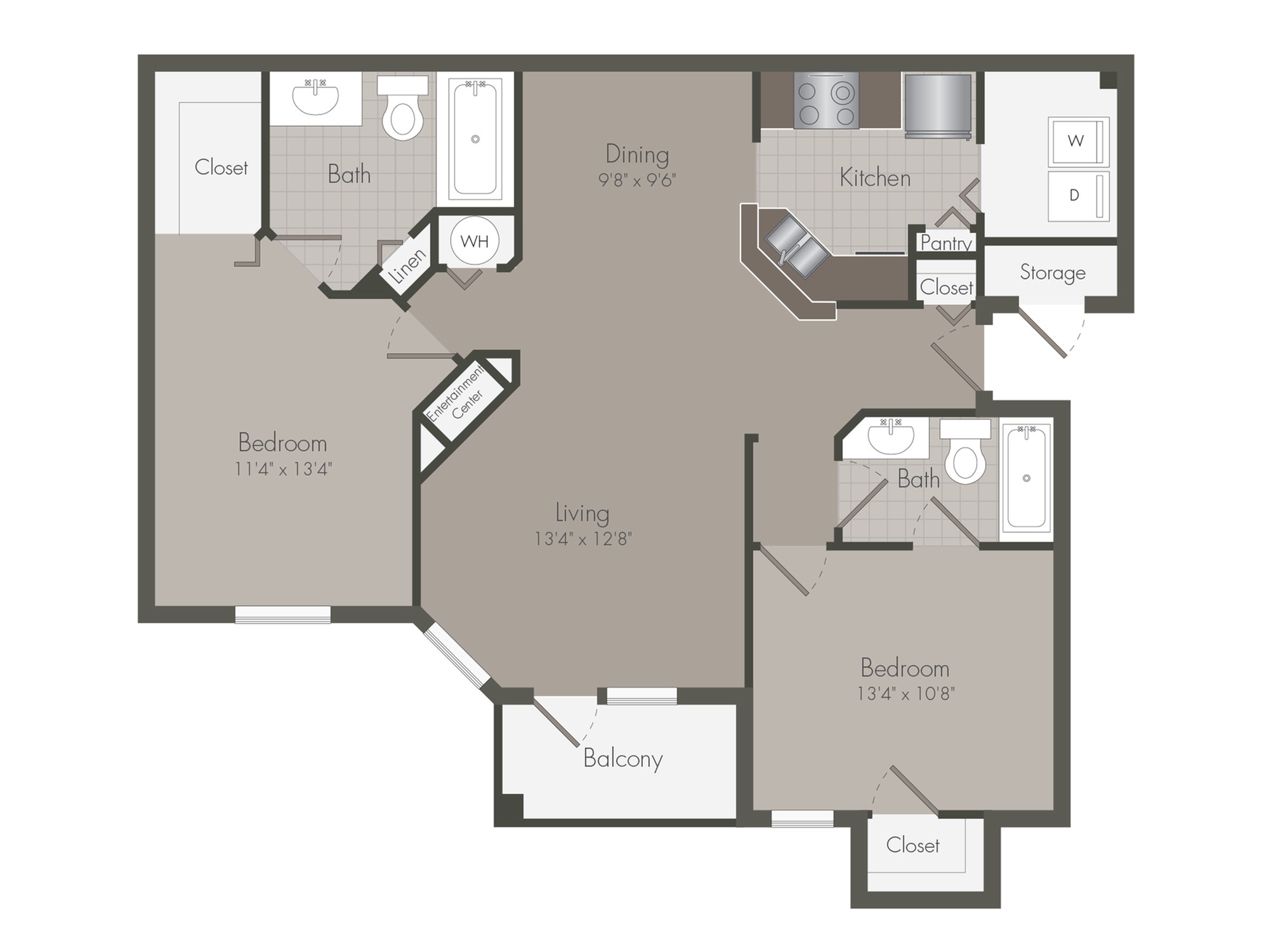 Brandon FL Apartments | Lucerne Apartment Homes | Floor Plans