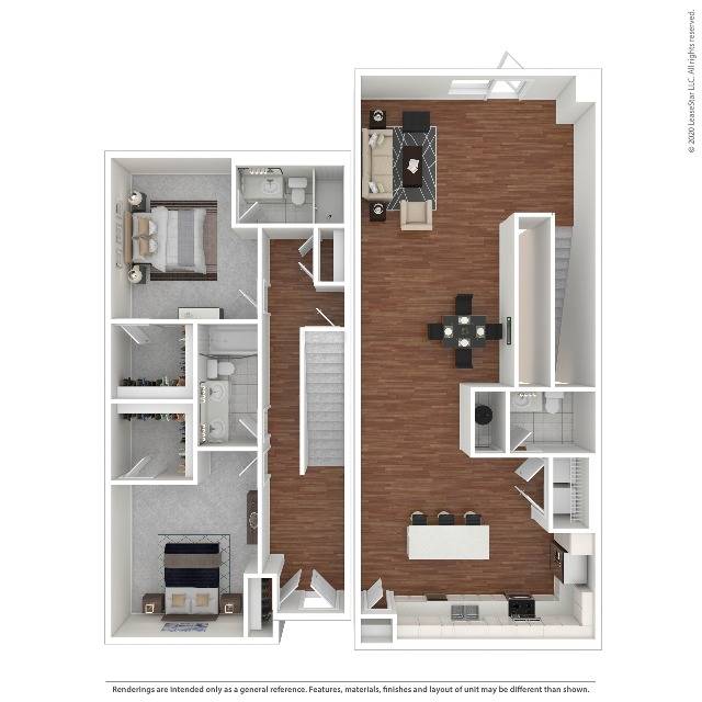 Studio - 3 Bed Apartments - Check Availability | Lofts on Haw River