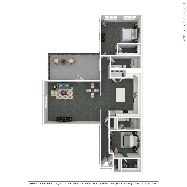 Studio - 3 Bed Apartments - Check Availability | Lofts on Haw River