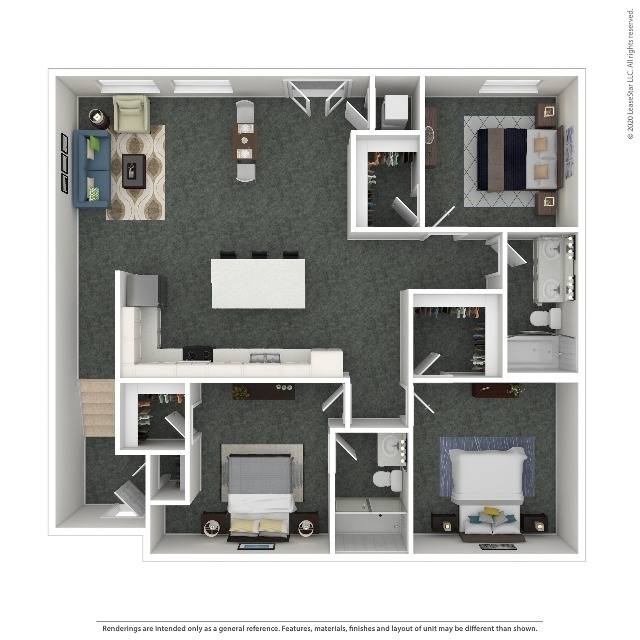 Studio - 3 Bed Apartments - Check Availability | Lofts on Haw River