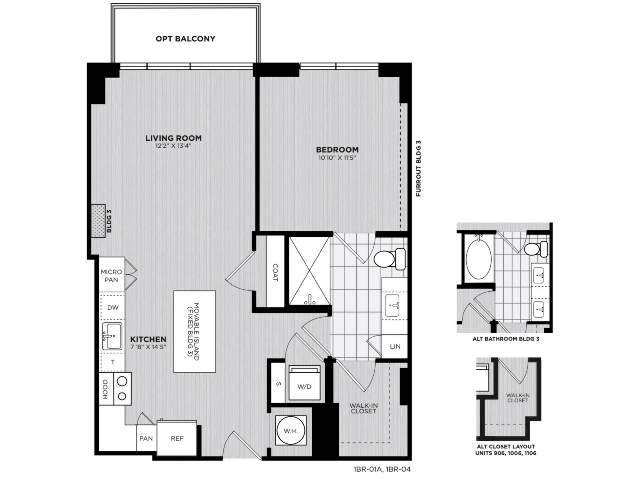 1010 Midtown Floor Plans | Floor Roma
