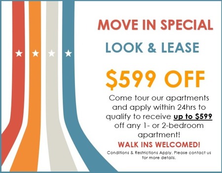 Move In Apartment Specials Near Me