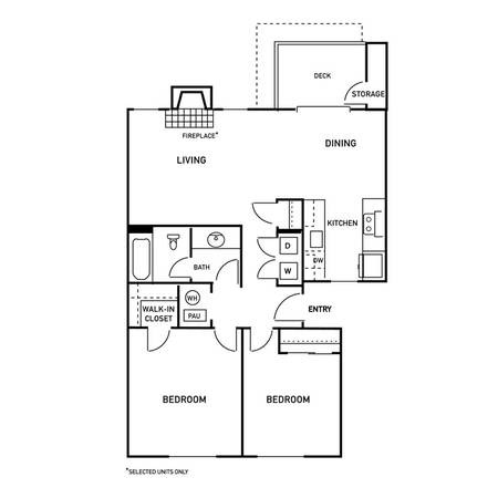 Sutter Station Floor Plans | One Bedroom, Two Bedroom Apartments ...