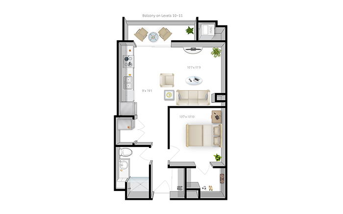 Floor Plans | The Bridges Dinkytown