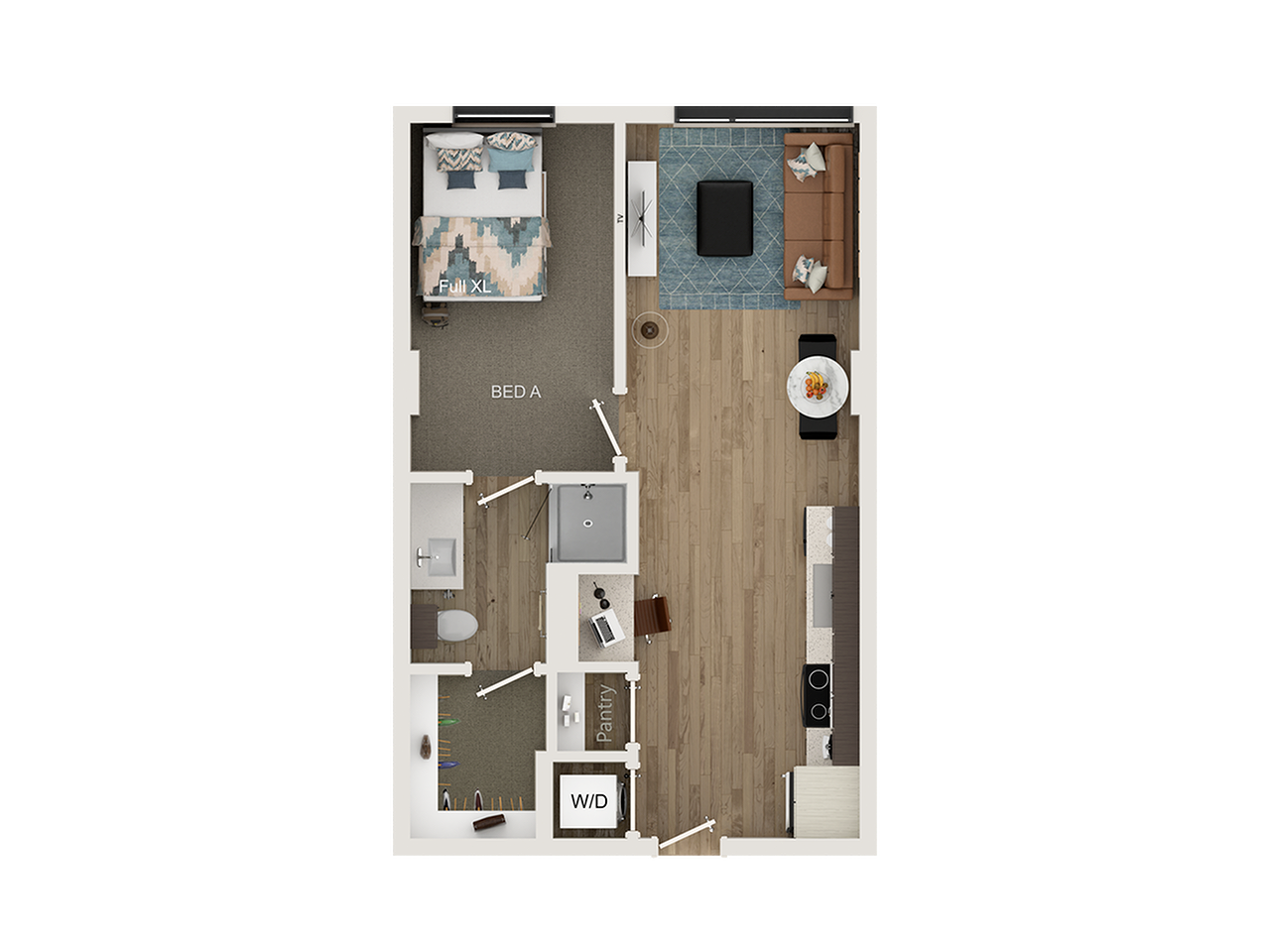 Student Apartment Floor Plans | Rev in College Station