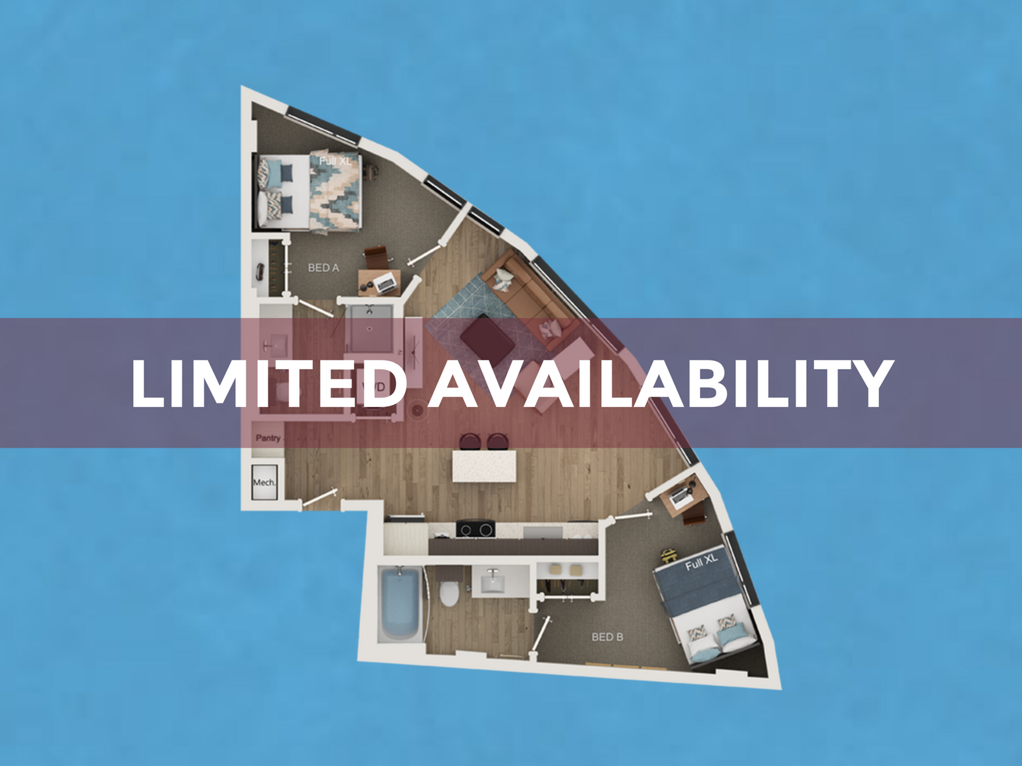 Luxury Texas A&M Student Apartment Floor Plans | Rev Northgate