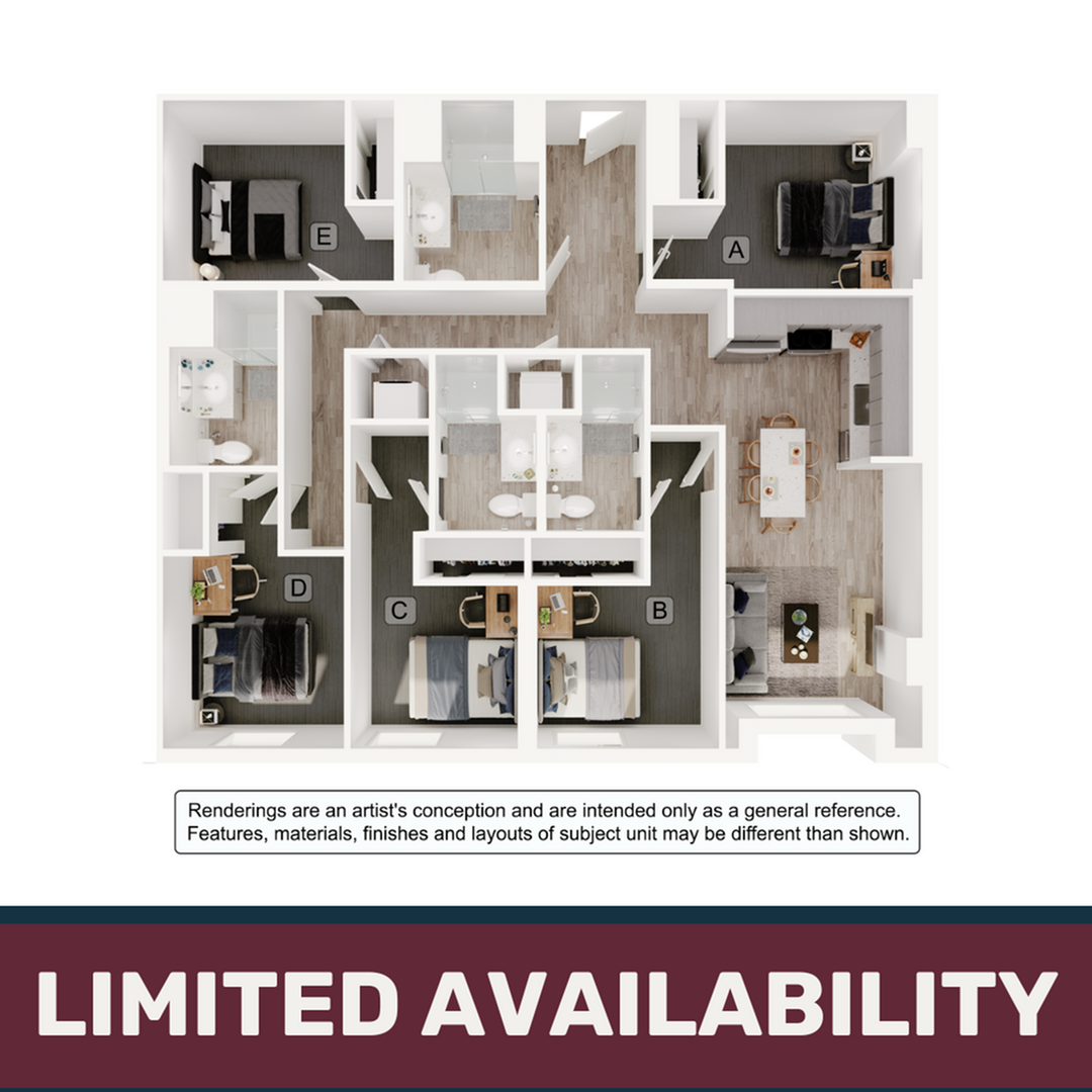 5BR/4BA - E4 | Chapter at Madison