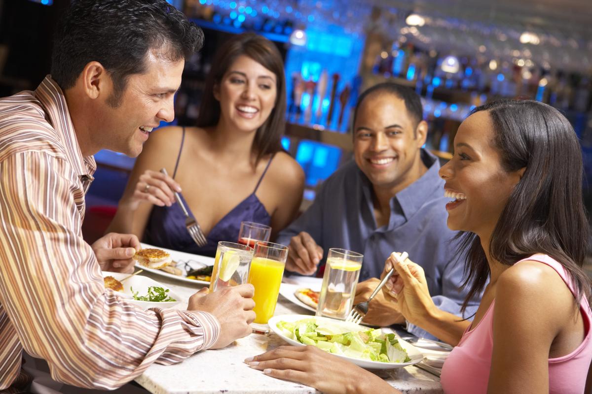 People Dining Out