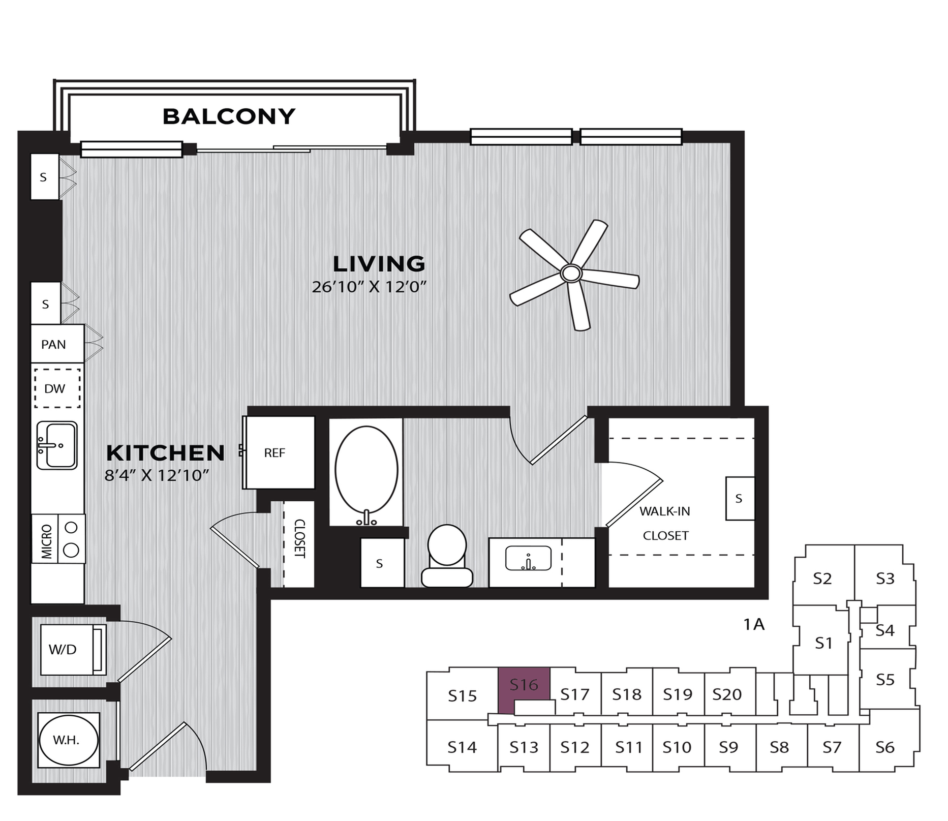 High Rise Atlanta Apartments | Floor Plans | Alexan on 8th