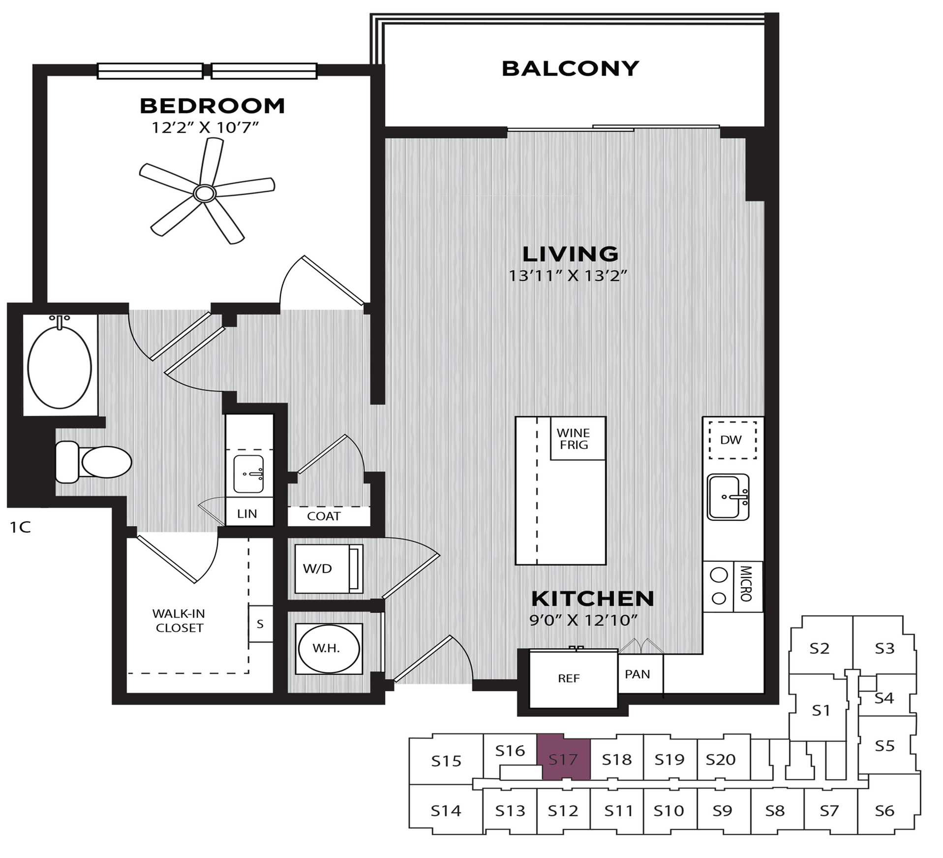 High Rise Atlanta Apartments | Floor Plans | Alexan on 8th
