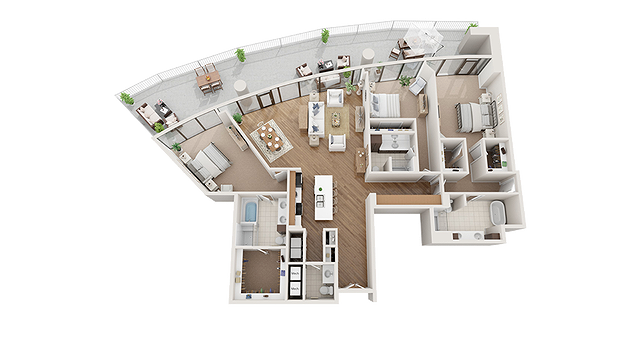 Penthouse 5 | 3 Bed Apartment | Arrive Upper Kirby