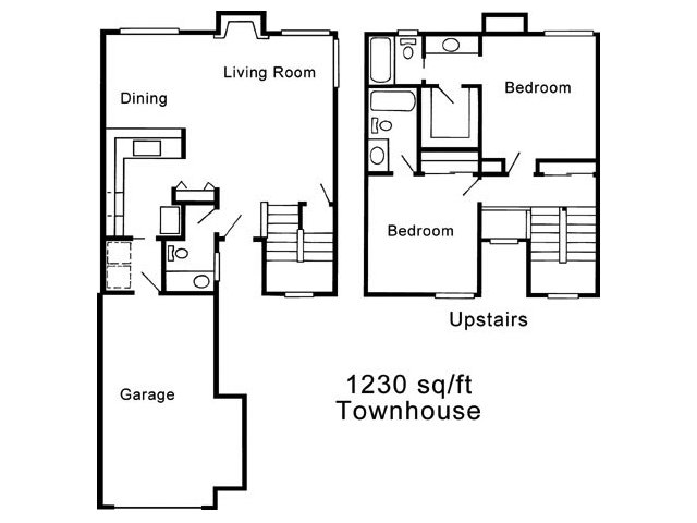 Valley Ridge Townhouse | 2 Bed Apartment | Valley Ridge Apartments